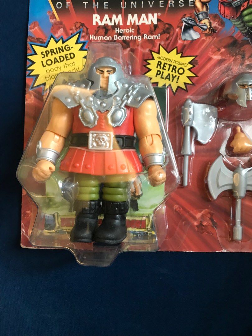 MOTU - Ram Man Deluxe Figure Set, Hobbies & Toys, Toys & Games on Carousell