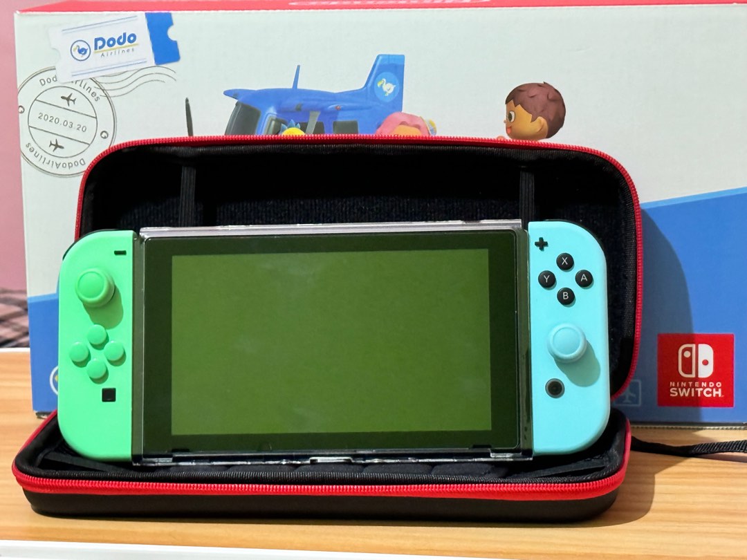 Nintendo Switch Console Animal Crossing Complete Package with FREEBIES ...