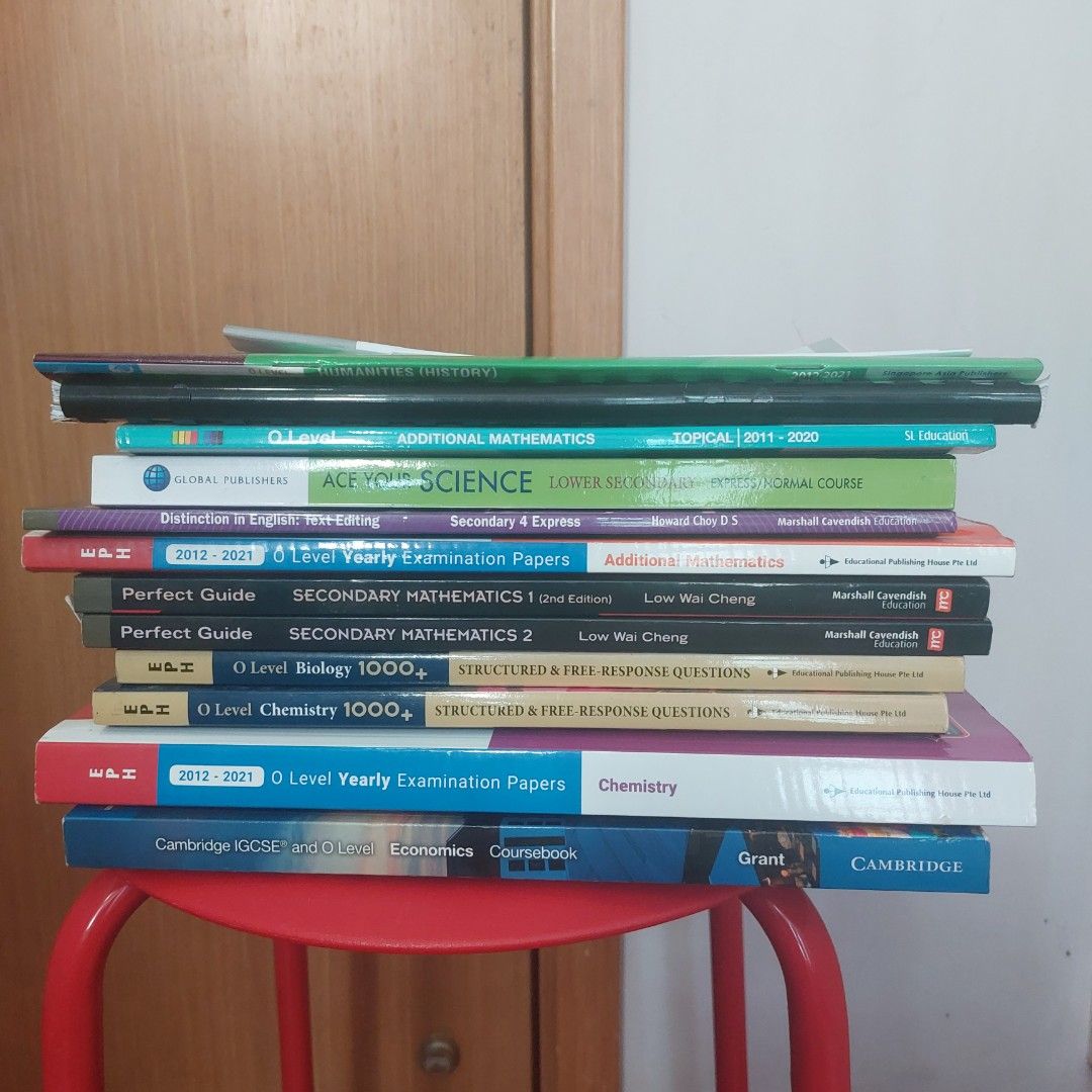 O Level TYS Yearly Topical 2012-2021 Assessment Books, Hobbies & Toys ...