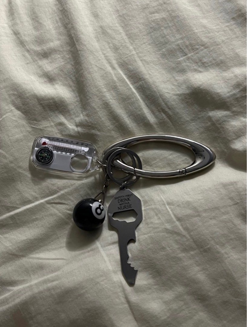 Oakley Keychain Bold 8, Luxury, Accessories on Carousell