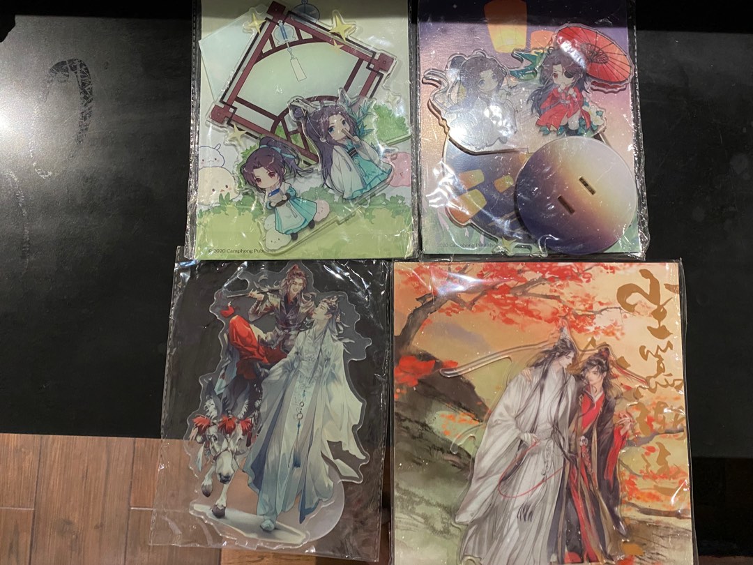 OFFICIAL STANDEE MXTX MDZS TGCF SVSSS, Hobbies & Toys, Memorabilia ...