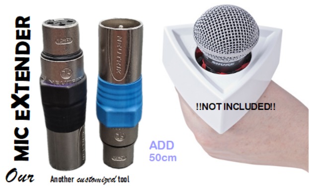 Our Microphone Extender ( each pc), Audio, Portable Audio Accessories ...
