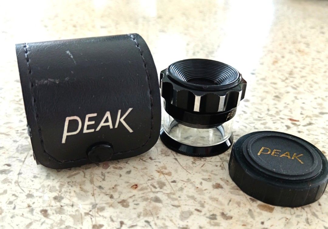 PEAK Scale Loupe (Measuring Magnifier), 15X with Standard Cross-Hair ...