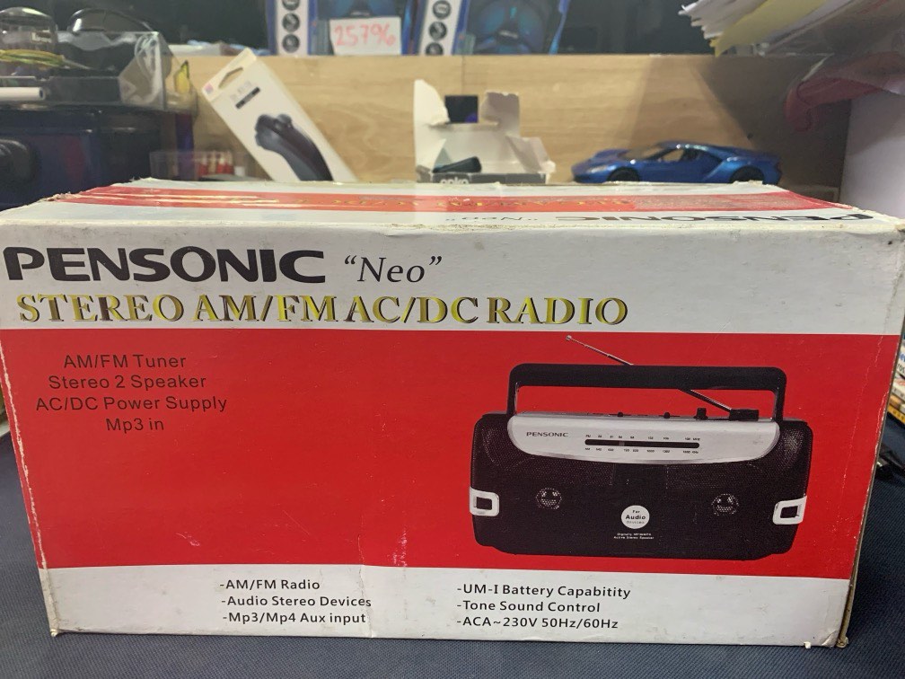 Pensonic Neo Stereo Am/Fm Ac/Dc Radio - 220volts, Audio, Portable Music ...