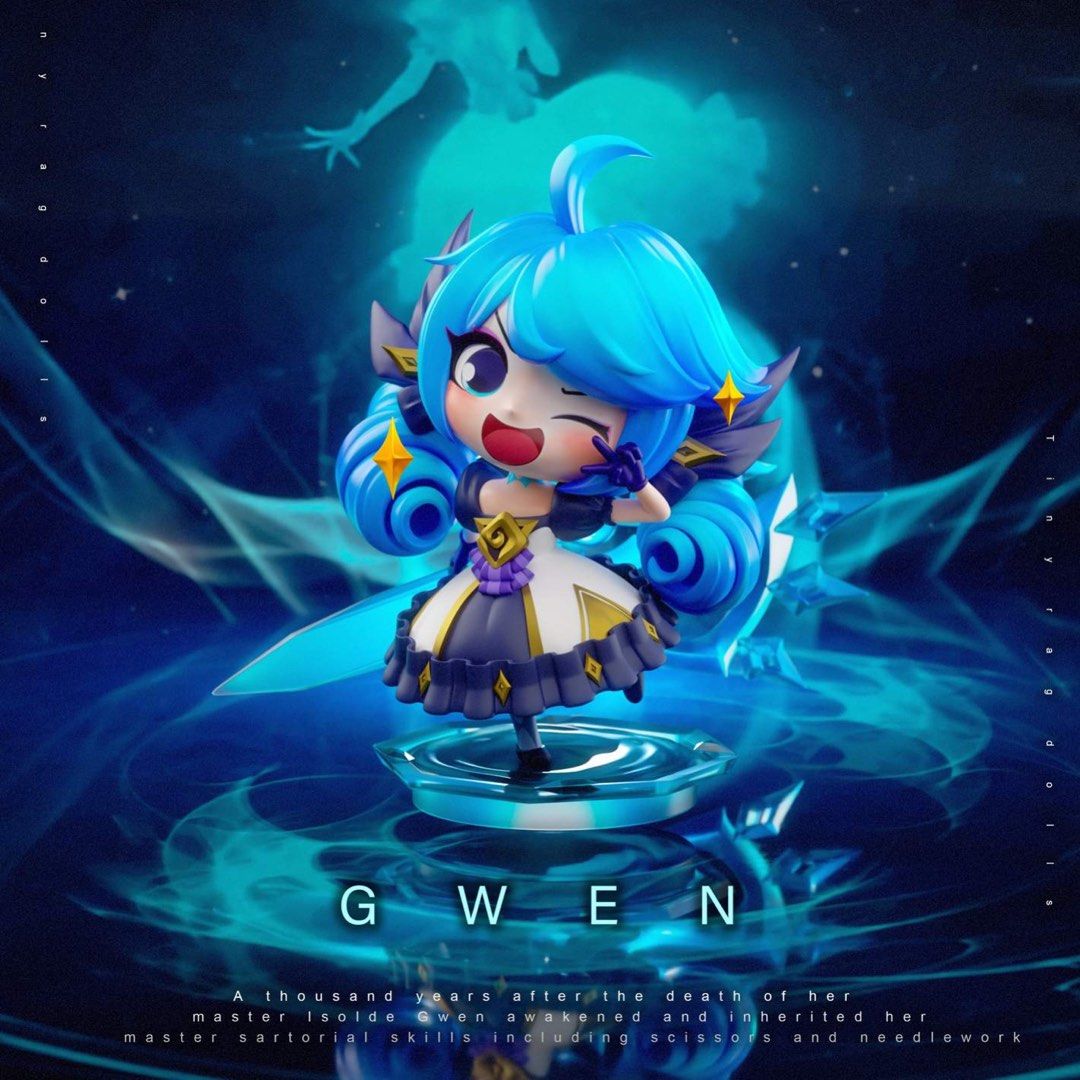 [PO] BuJiDao Studio - League of Legends (LOL) Chibi Ver. Gwen – StatuesGK [FREE SHIPPING ...