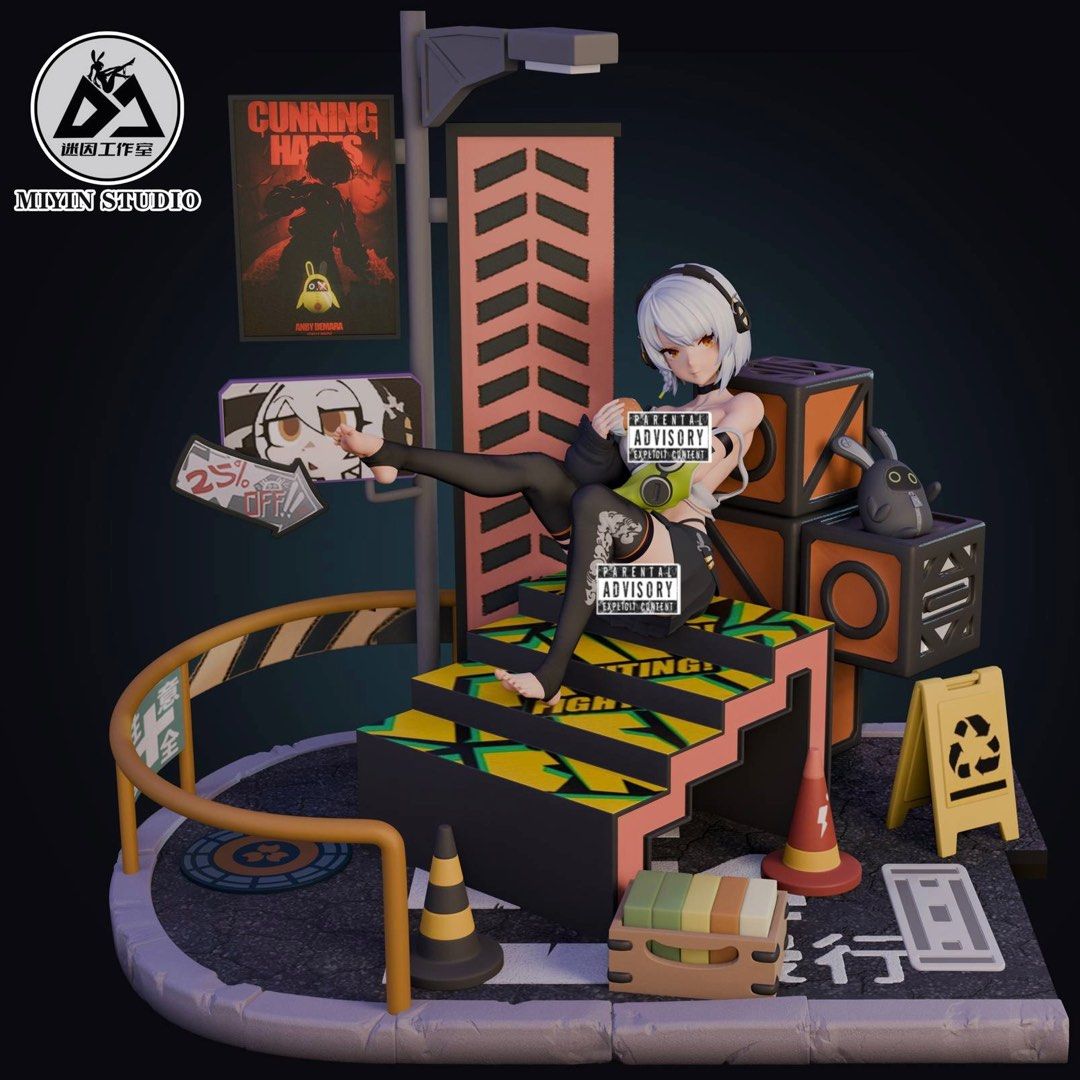 [PO] MIYIN Studio - Zenless Zone Zero Anby Demara with LED – StatuesGK ...