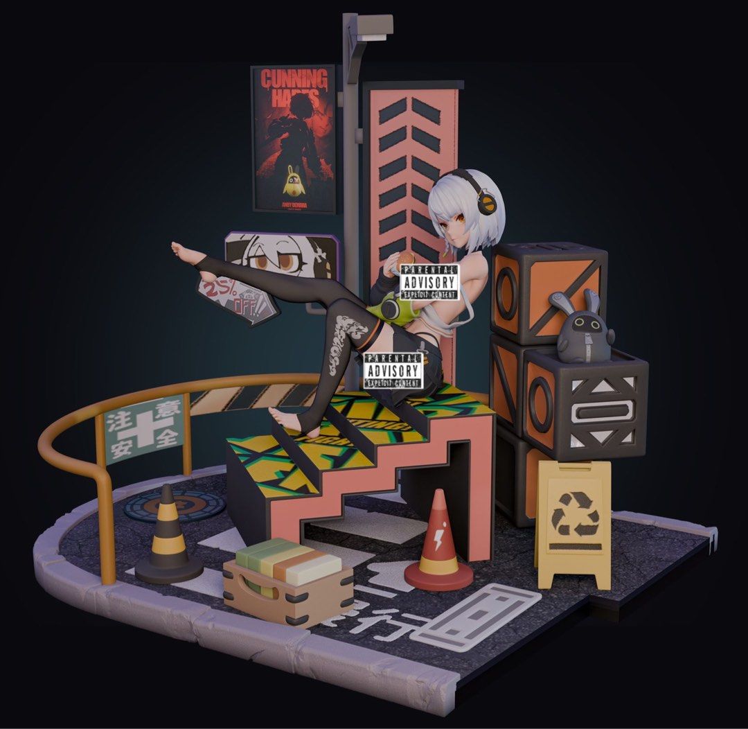 [PO] MIYIN Studio - Zenless Zone Zero Anby Demara with LED – StatuesGK ...