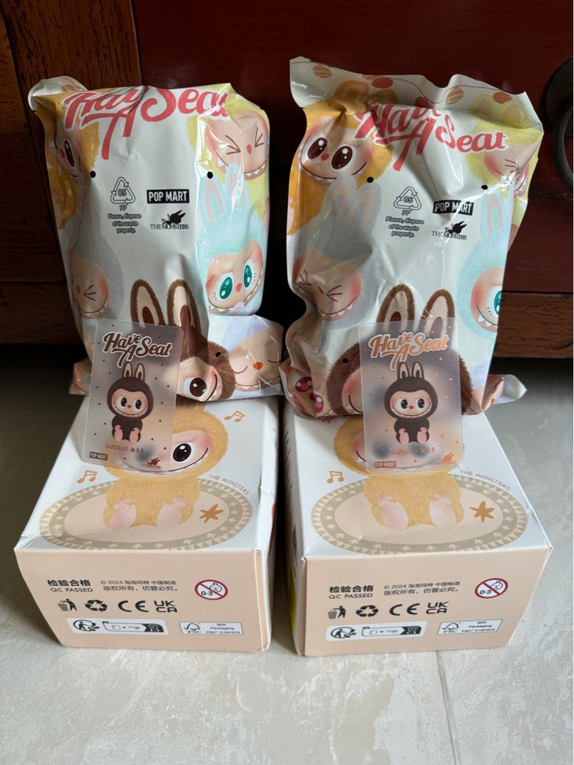 POPMART Labubu Have A Seat V2 (Secret), Hobbies & Toys, Toys & Games on ...