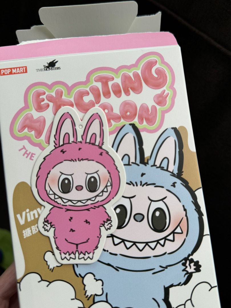 Popmart labubu macaron lychee berry, Hobbies & Toys, Toys & Games on ...