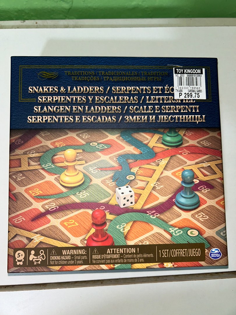 Preloved Snake&Ladder and Monopoly, Hobbies & Toys, Toys & Games on ...