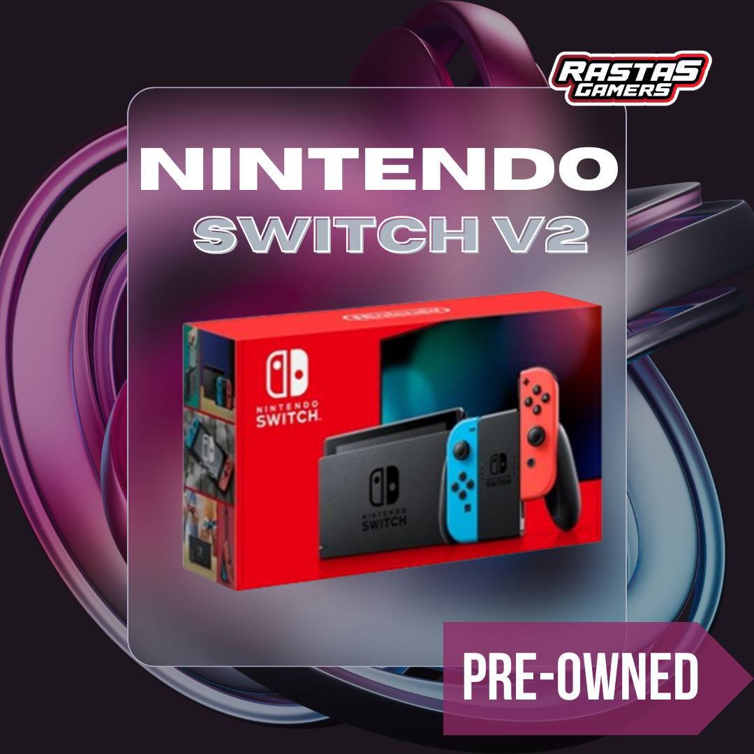 Preowned Nintendo Switch V2(Neon), Video Gaming, Video Game Consoles ...