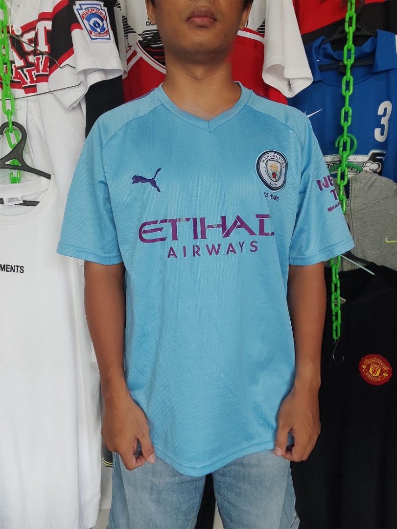 Puma Etihad Football Jersey, Men's Fashion, Tops & Sets, Tshirts & Polo ...
