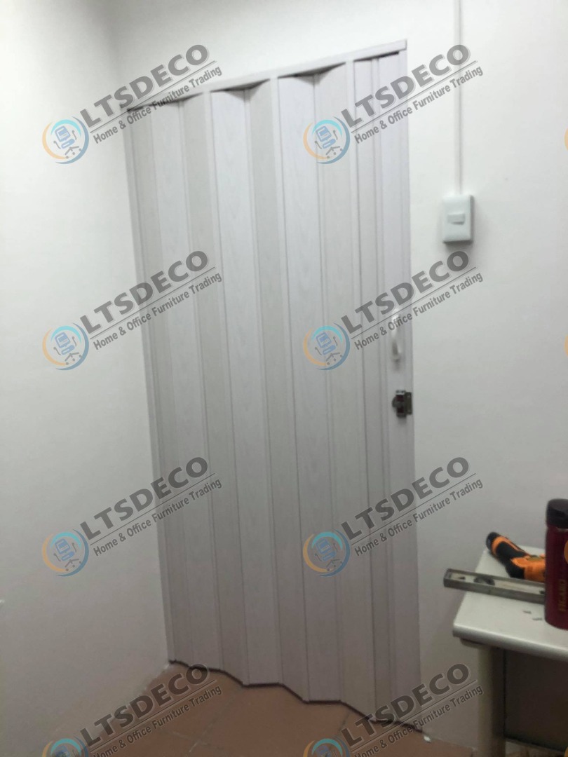 PVC Accordion | office partition | office furniture, Furniture & Home Living, Office Furniture ...