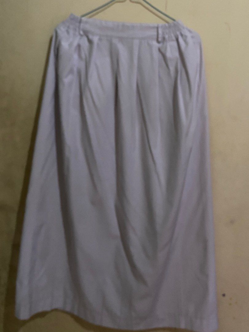 Rok Putih Rempel Seragam Sekolah Untuk Anak Anak Remaja Perempuan SMA / SMK, Fesyen Wanita ...