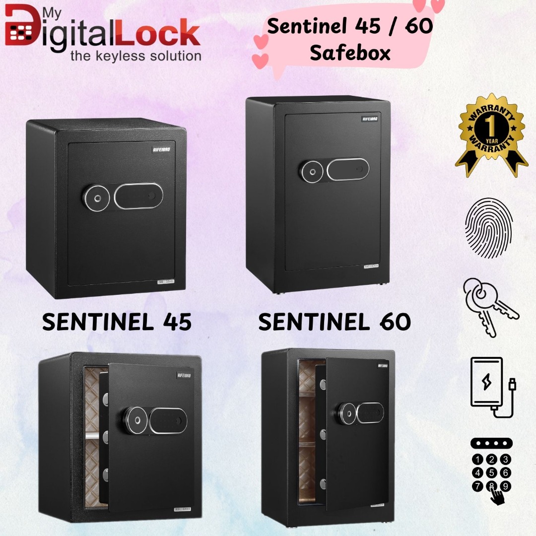 SENTINEL SAFE 🎀 FREE DELIVERY!! 🎀, Furniture & Home Living, Security ...