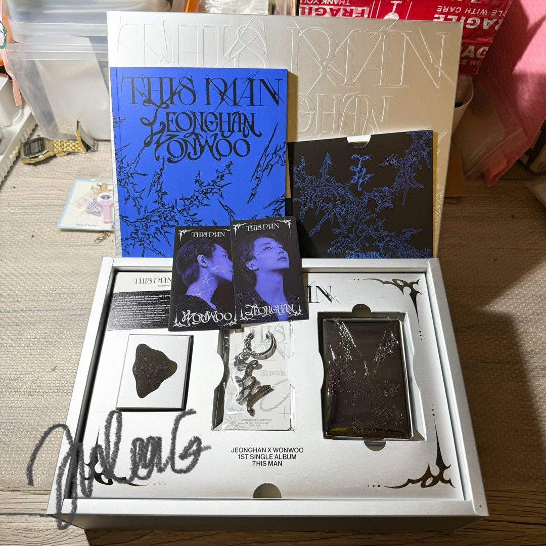 Seventeen This Man JXW Deluxe Version Unsealed, Hobbies & Toys ...