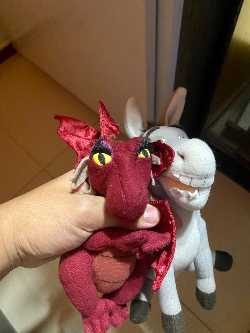 Shrek 2 Two Three Couple Donkey and Elizabeth Dragon Ultra Rare ...