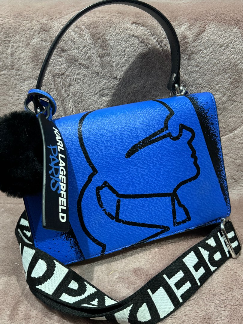 Simone Logo Leather Top Handle Bag, Luxury, Bags & Wallets on Carousell