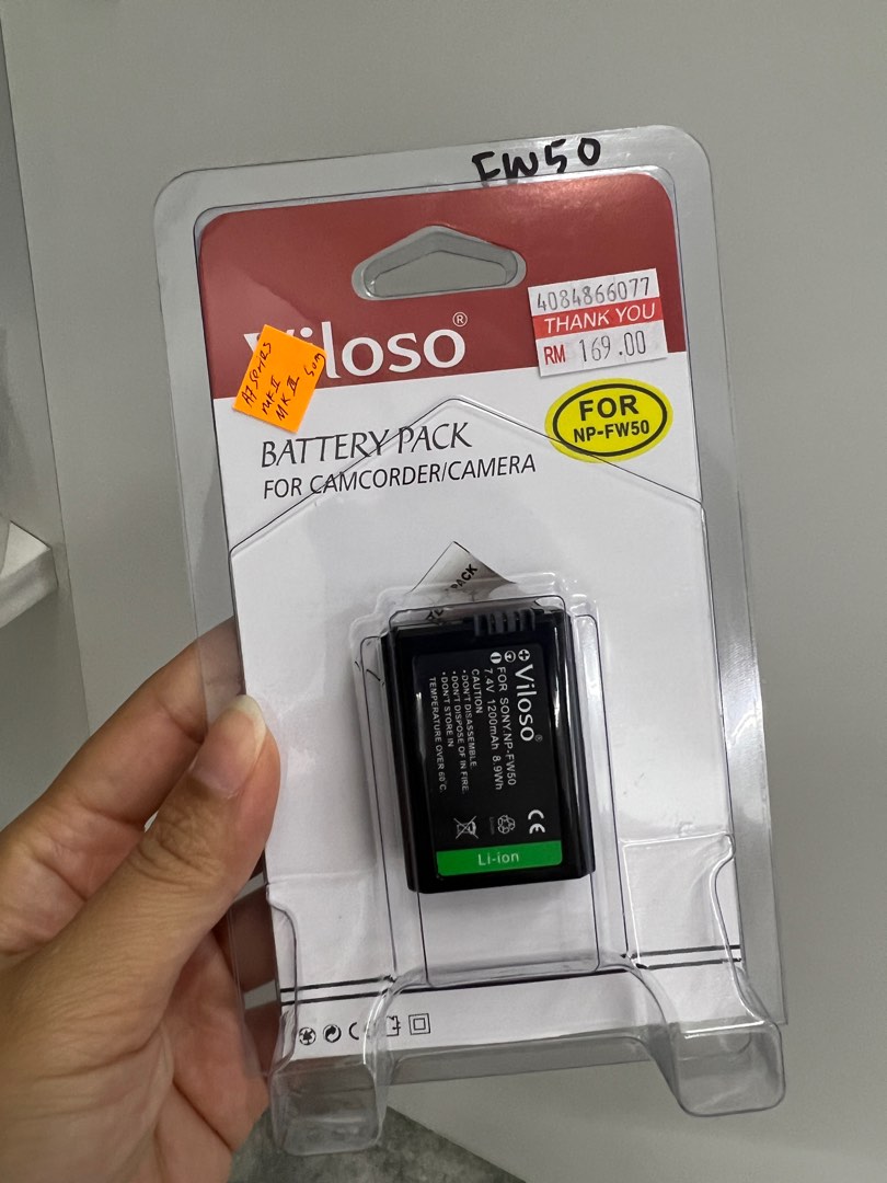 SONY A7 SERIES BATTERY, Photography, Photography Accessories, Batteries ...