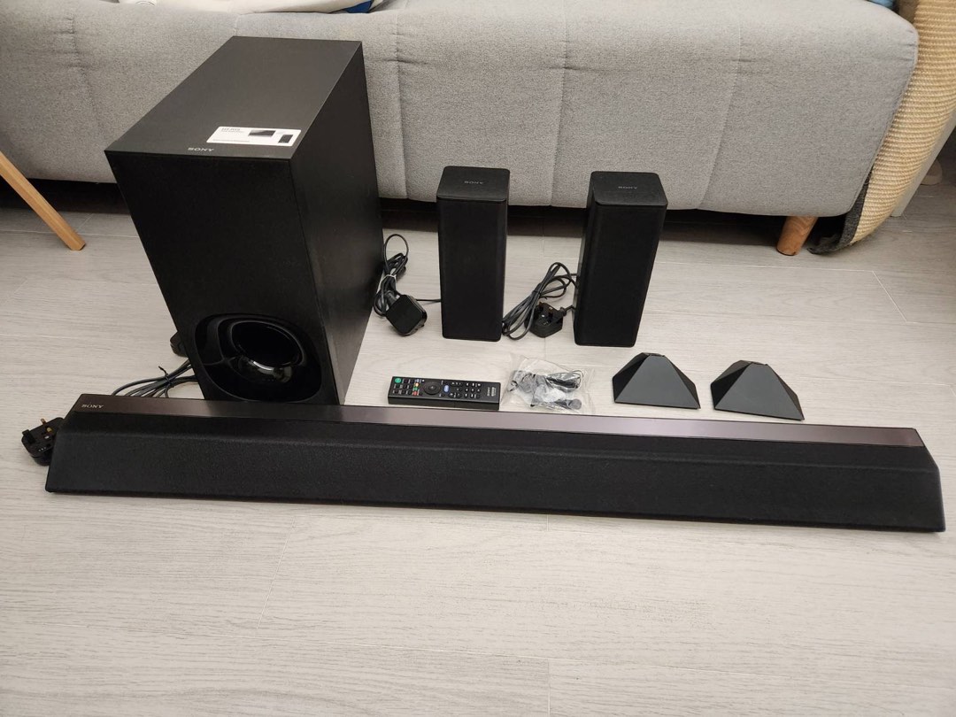 Sony HT-RT5 全無線家庭影院系統 （喇叭 sound bar 重低音）, 音響器材, Soundbar、揚聲器、藍牙喇叭、耳擴 ...