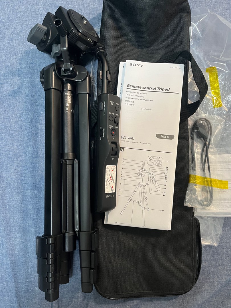 Sony VCT-VPR1遙控三腳架, 攝影器材, 攝影配件, 腳架 - Carousell