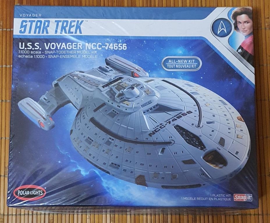 Star Trek USS Voyager Model Kit, Hobbies & Toys, Toys & Games on Carousell