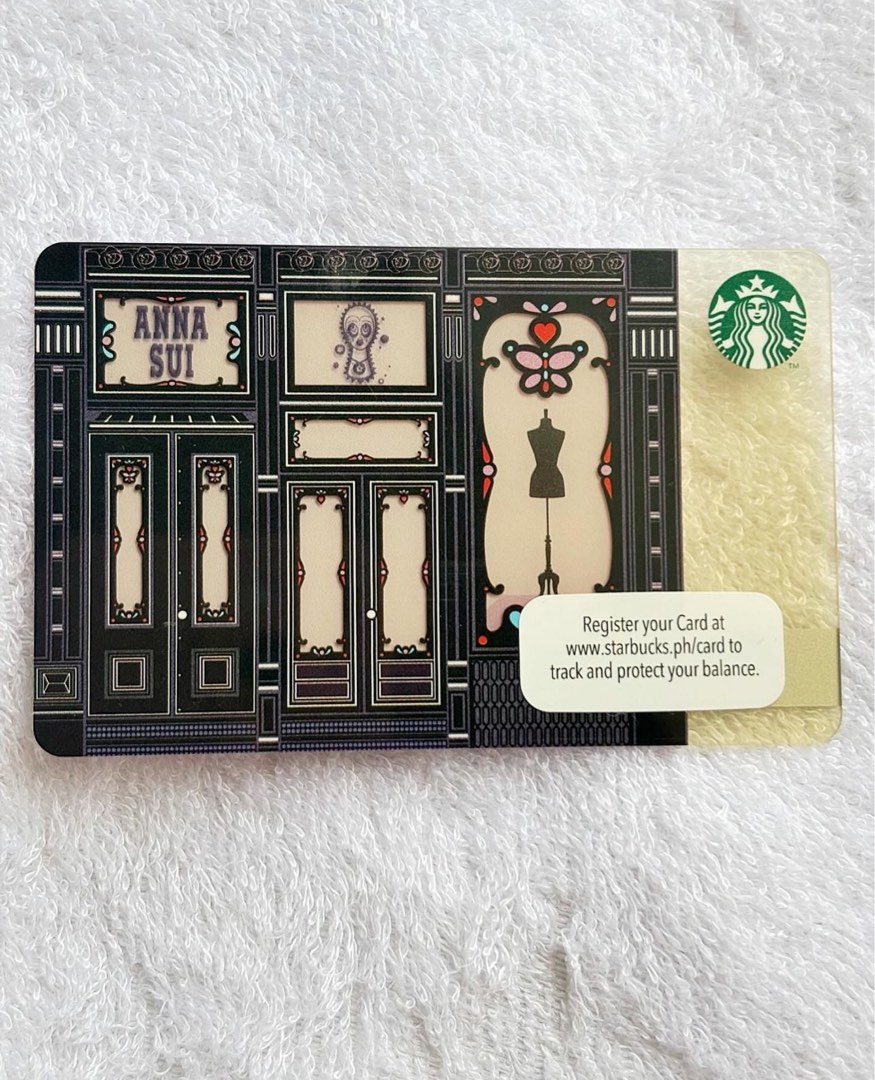 Starbucks x Anna Sui limited edition card, Hobbies & Toys, Memorabilia ...