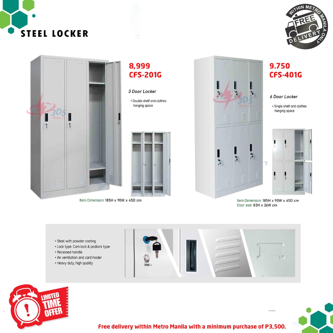 Steel Locker | Brand-New, Furniture & Home Living, Office Furniture ...
