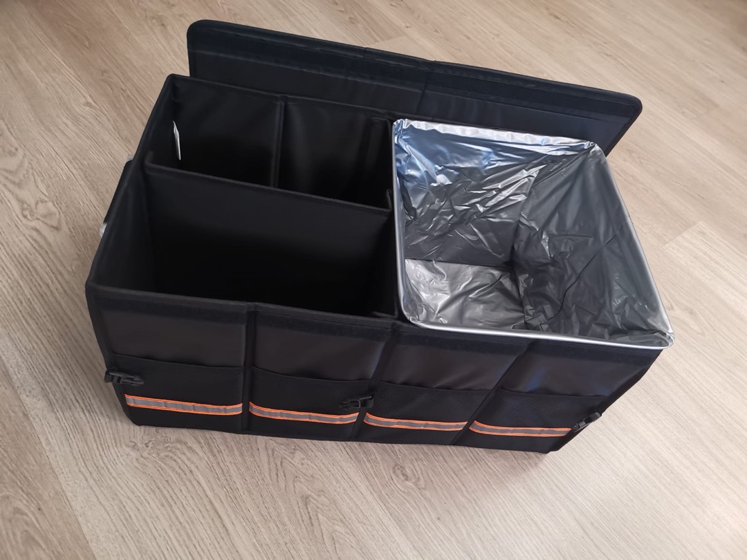Storage boxes with wet storage unit 收納箱(有防水格), 傢俬＆家居, 其他, 收納箱及袋 - Carousell