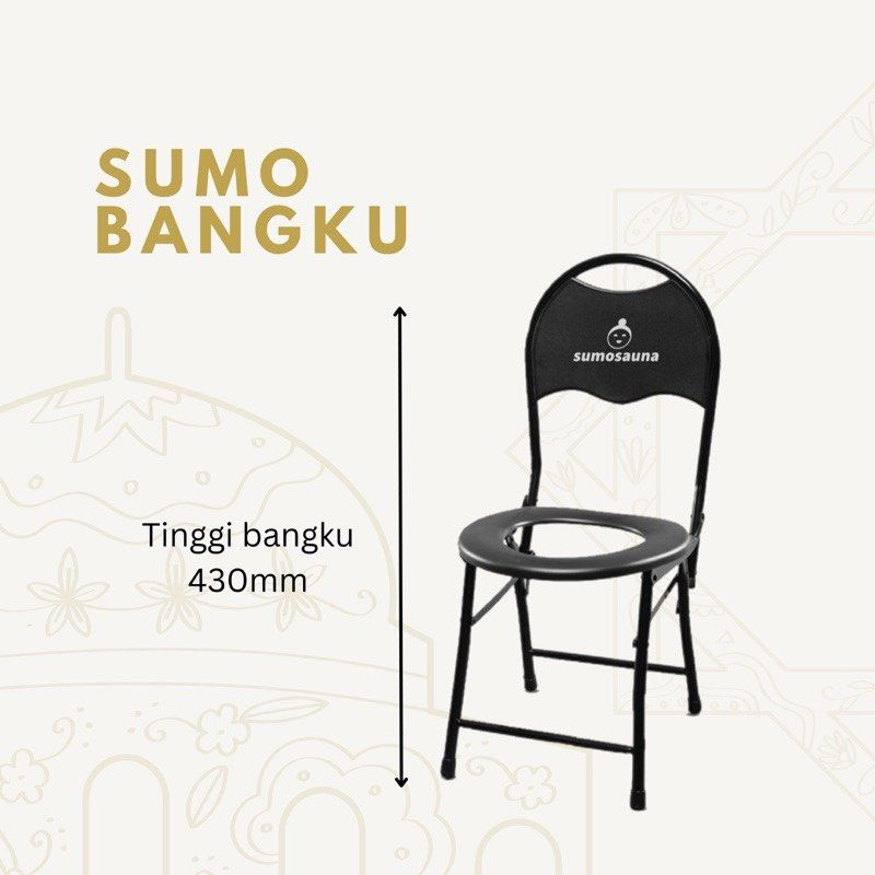 Sumo Sauna + Sumo Bangku, Health & Nutrition, Massage Devices on Carousell