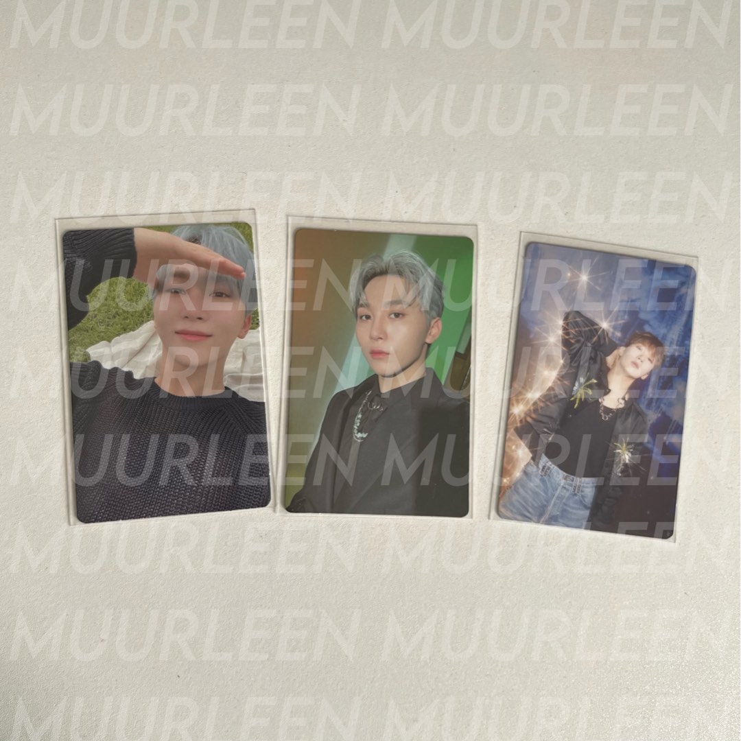 SVT SEVENTEEN BOO SEUNGKWAN OFFICIAL PC PHOTOCARDS SET, Hobbies & Toys ...