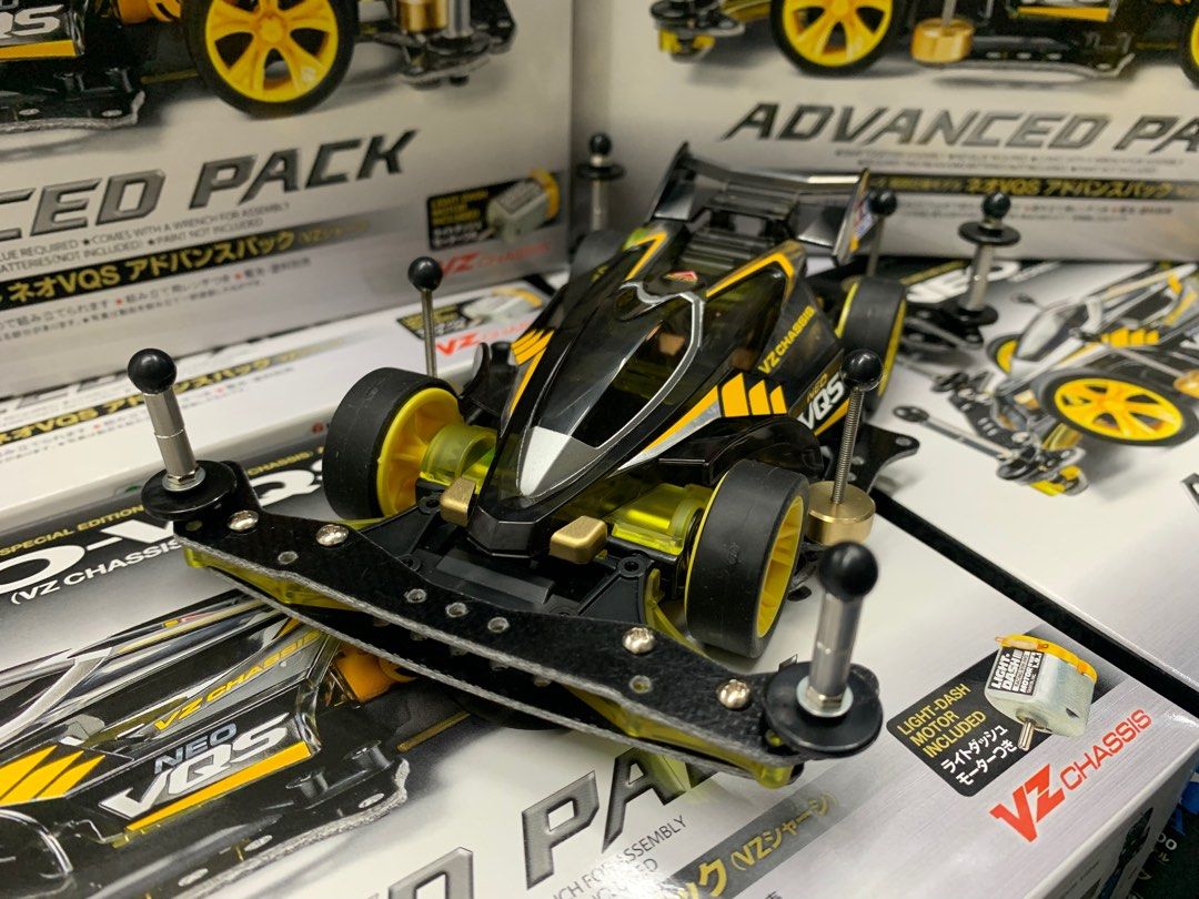 Tamiya 日本製造 限量改裝車 NEO-VQS VZ CHASSIS 特別仕樣, 興趣及遊戲, 玩具 & 遊戲類 - Carousell