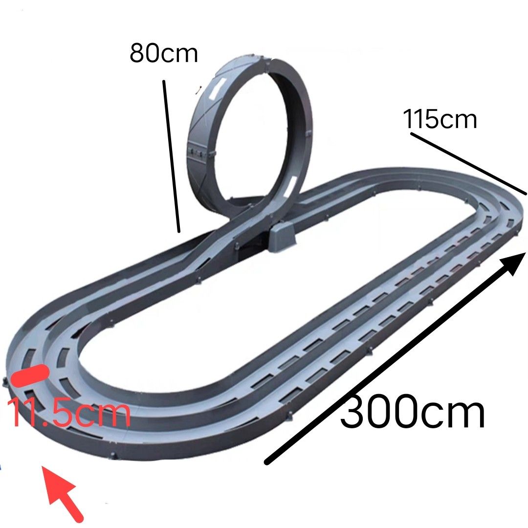 (Ready stock)mini 4Wd track for Tamiya car, Hobbies & Toys, Toys ...