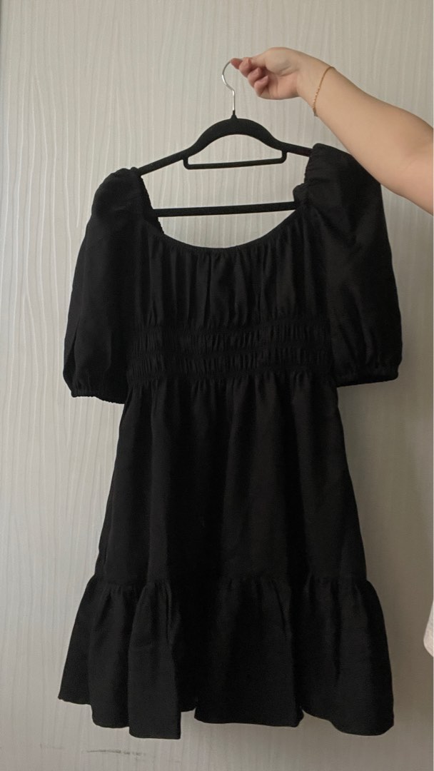 Tayo Studio Black Mini Dress, Women's Fashion, Dresses & Sets, Dresses ...