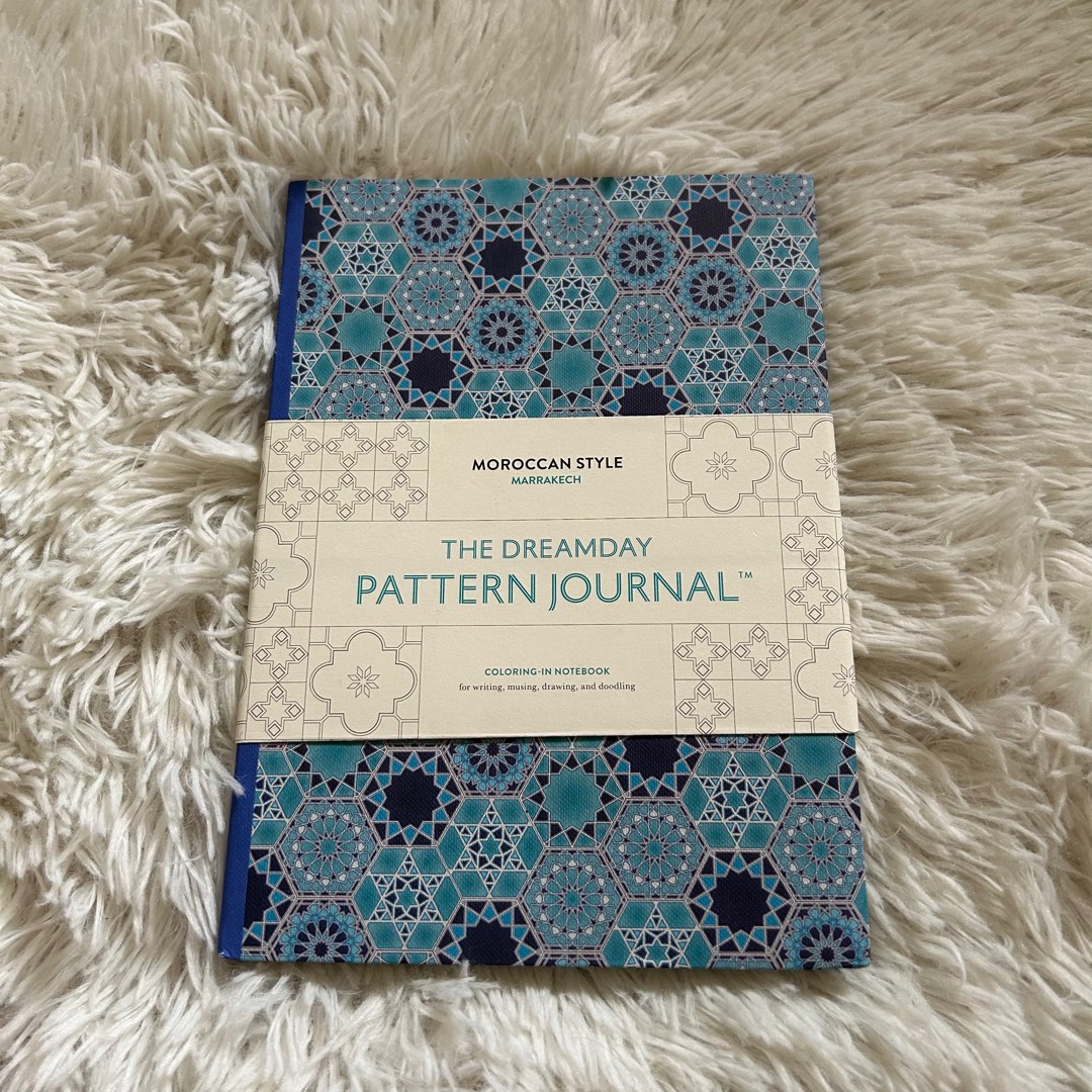 The Dreamday Pattern Journal: Marrakech: Moroccan Style: Coloring-In ...