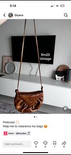 vintage rm20, Women's Fashion, Bags & Wallets, Tote Bags on Carousell