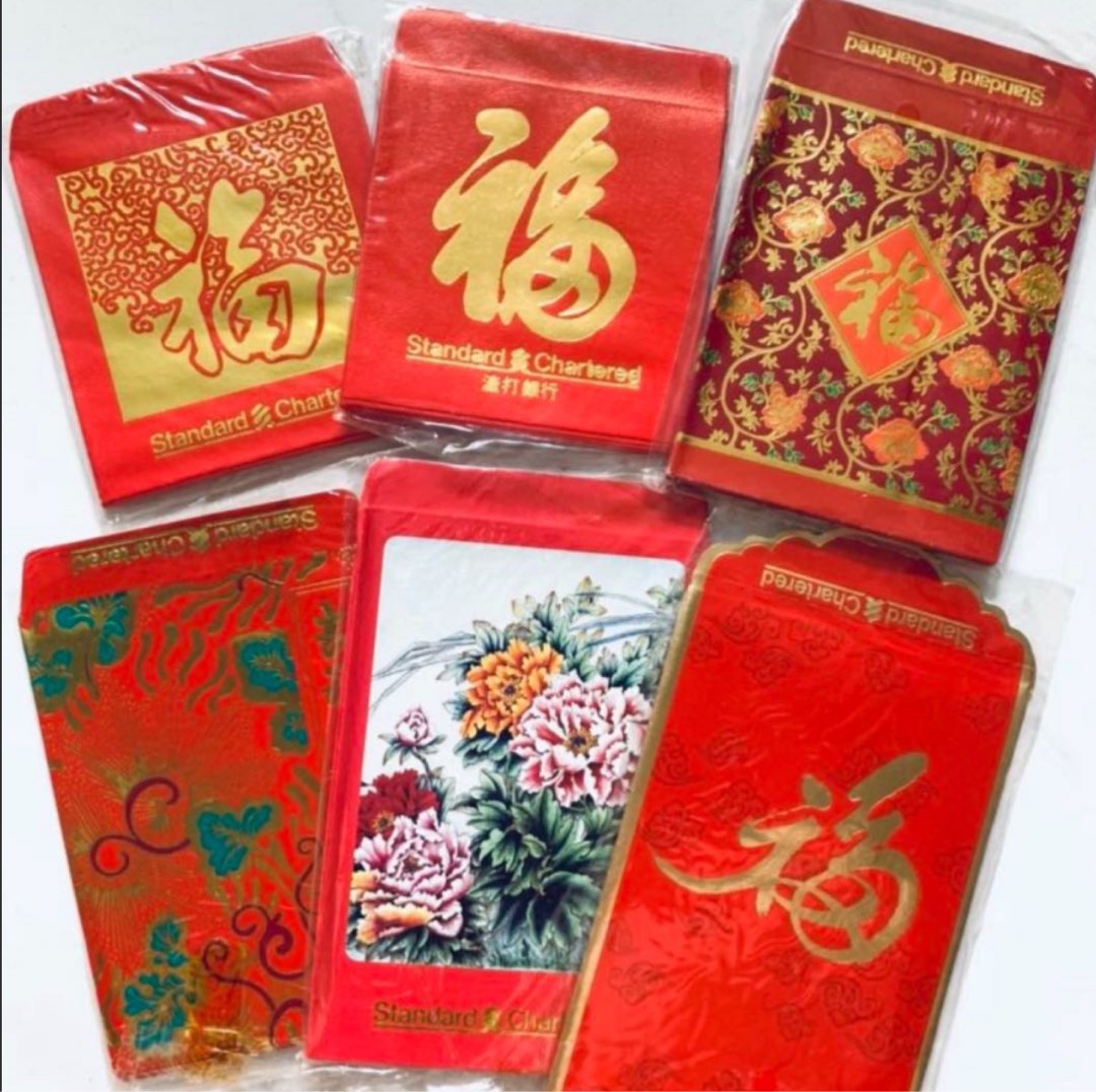 Vintage Standard Chartered Red Packet, Everything Else on Carousell