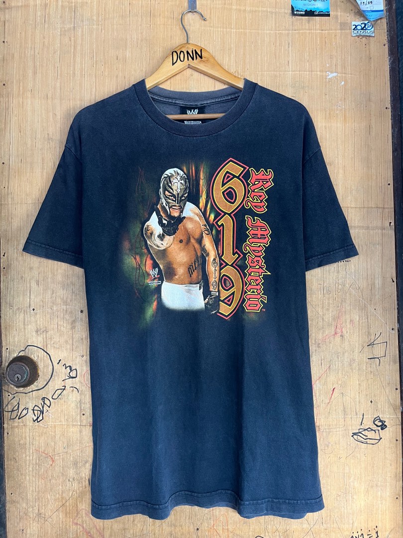 Vintage Wwe Rey Mysterio 619, Men's Fashion, Tops & Sets, Tshirts ...