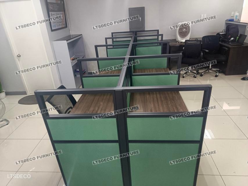 WORKSTATION CUBICLE WITH GLASS PANEL | OFFICE PARTITIONS | OFFICE ...
