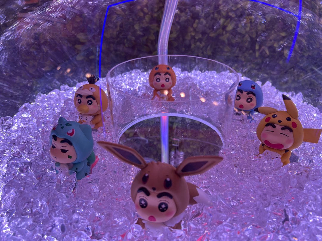 WTS: POKEMON DOROKI CAPSULE GACHAPON SHIN CHAN X POKEMON, Hobbies ...