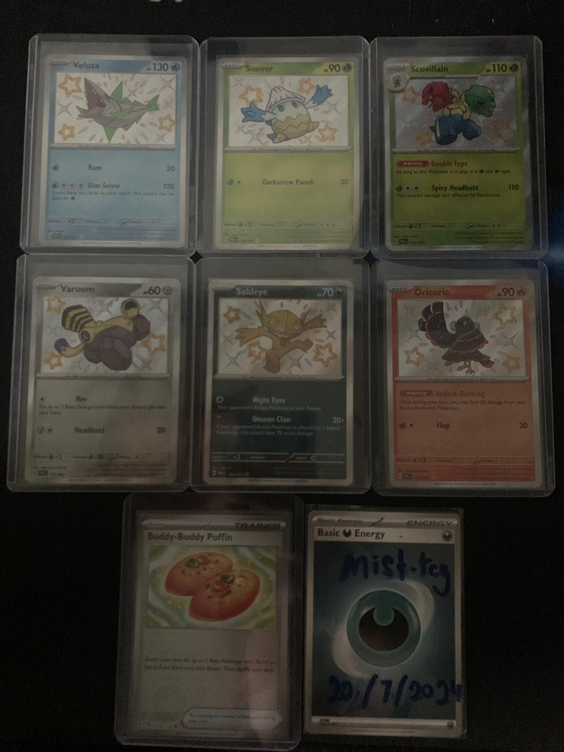 WTS POKEMON TCG : Baby Shiny Rare Set, Hobbies & Toys, Toys & Games on ...
