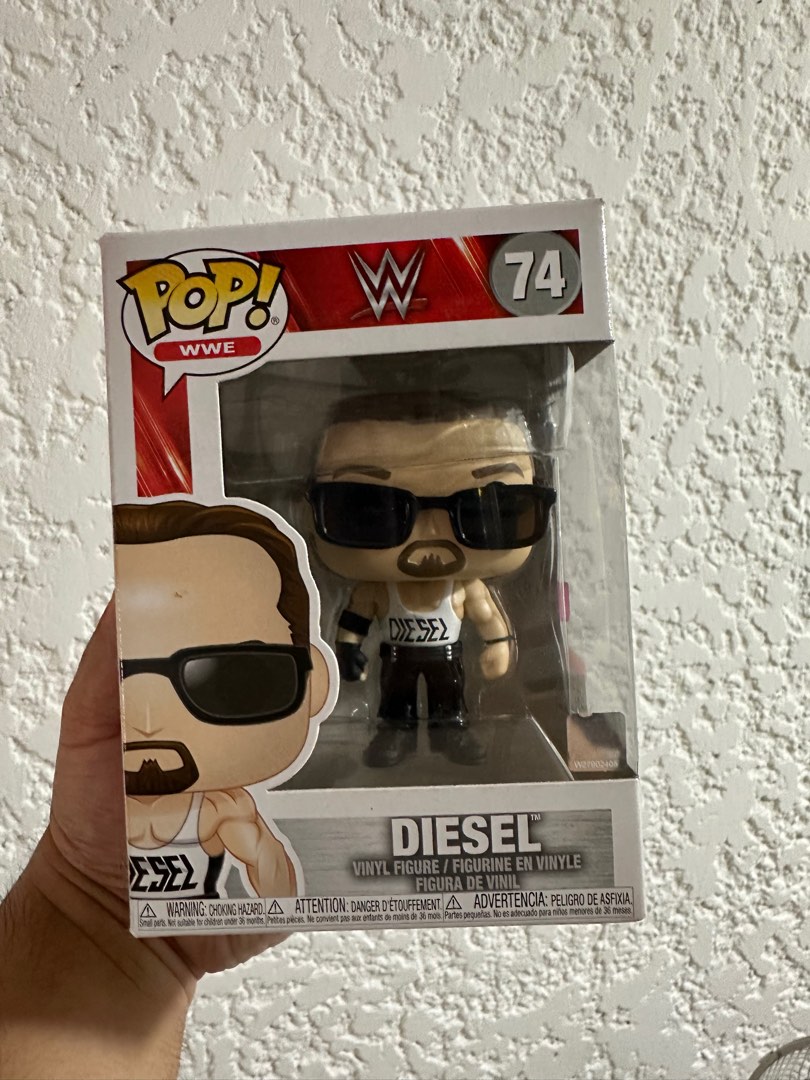 Wwe Diesel Funko Pop, Hobbies & Toys, Toys & Games on Carousell