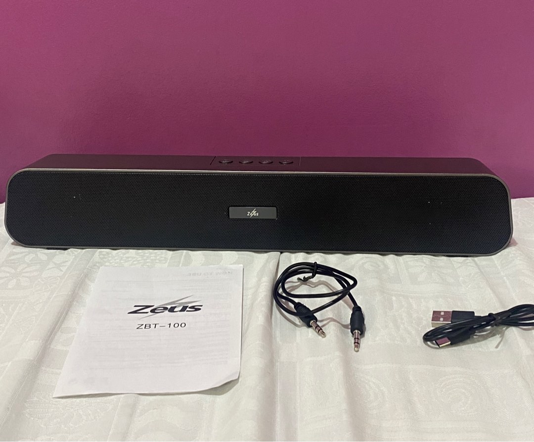 Zeus Bluetooth Speaker, Audio, Soundbars, Speakers & Amplifiers on ...