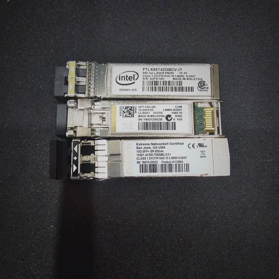 10Gbe SFP+ Transceiver, Computers & Tech, Parts & Accessories ...