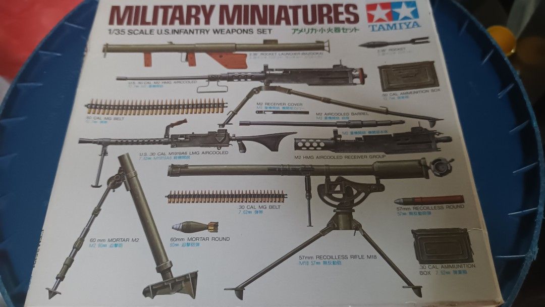 1:35 scale US infantry weapons set, Hobbies & Toys, Toys & Games on Carousell