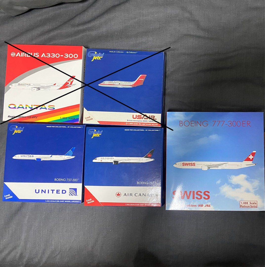1:400 & 1:200 Plane models, Hobbies & Toys, Memorabilia & Collectibles ...