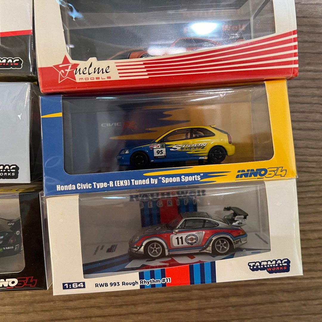 1/64 Model Car Diecast Inno64 Tarmac FuelMe Hot Wheels HotWheels TnP ...