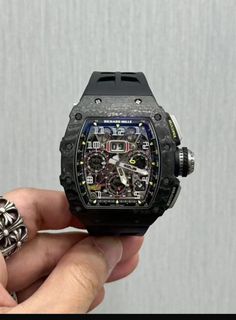 Richard Mille 11 Rubber Strap RM11, Luxury, Watches on Carousell