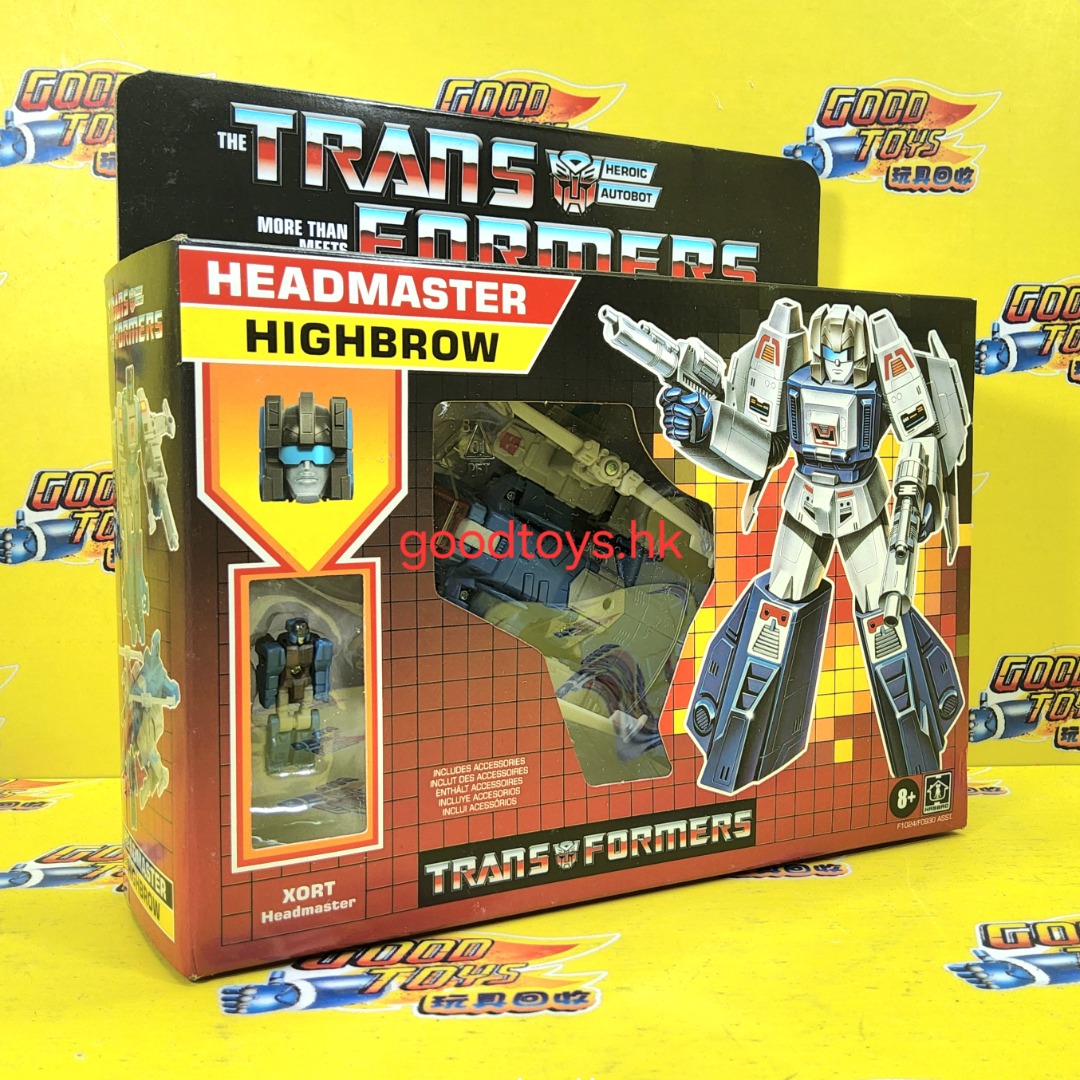 全新未開封 HASBRO TRANSFORMERS HEADMASTER HIGHBROW 變形金剛 頭領戰士 海龍 , 興趣及遊戲, 玩具 ...