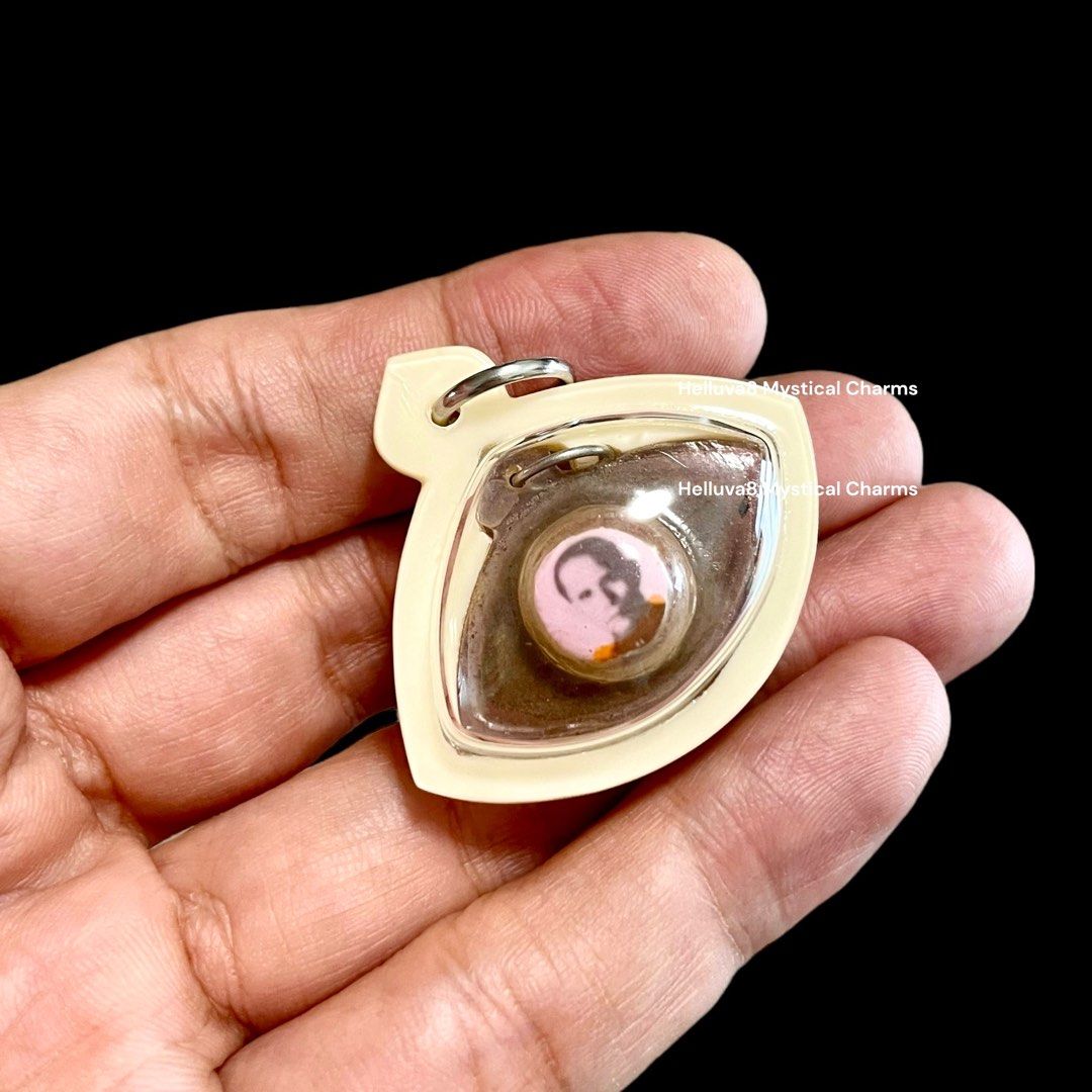 2513 LP Pinak Duangta, Wat Tha Koei, Heavenly 3rd Eye Thai Amulet ...